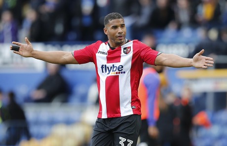Exeter Citys Reuben Reid Celebrates Win Editorial Stock Photo - Stock ...