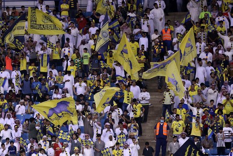 Alnassr Fans Cheer Their Team During Editorial Stock Photo - Stock ...