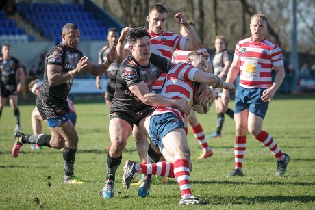 James Bentley Bradford Bulls Tackles Richard Editorial Stock Photo ...