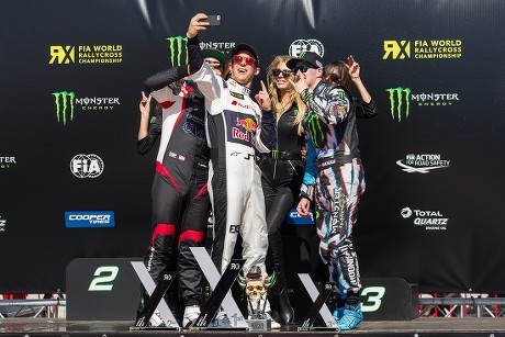 Podium Finish Selfie During Wrx 2017 Editorial Stock Photo - Stock ...