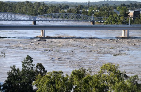 Strong Water Currents Swollen Fitzroy River Editorial Stock Photo ...