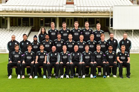 Team During Surrey Ccc Photocall 2017 Editorial Stock Photo - Stock ...