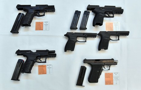 New Weapon for Bavarian Police, Munich, Germany - 05 Apr 2017 Stock ...