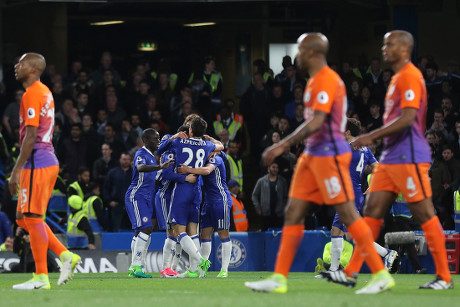 Chelsea Players Congratulate Eden Hazard After Editorial Stock Photo ...