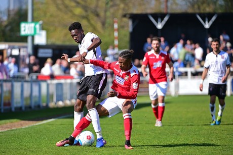 Wrexham Forward Iffy Allen Gets Away Editorial Stock Photo - Stock ...