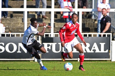 Wrexham Forward Iffy Allen Gets Away Editorial Stock Photo - Stock ...