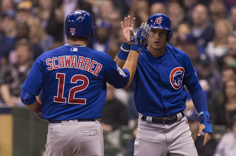 Chicago Cubs Left Fielder Kyle Schwarber Editorial Stock Photo - Stock ...