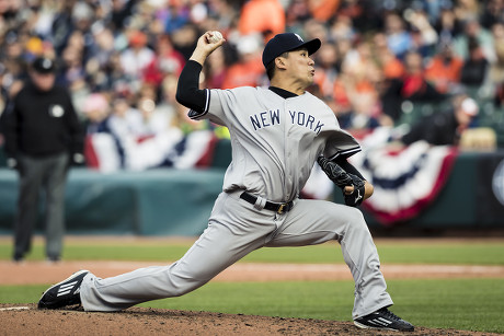 New York Yankees Relief Pitcher Jonathan Editorial Stock Photo - Stock ...