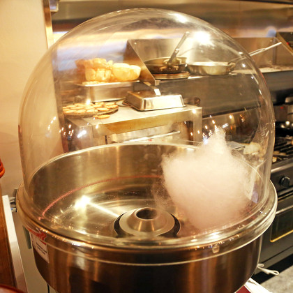 Cherry Blossom Flavour Cotton Candy Pizza Editorial Stock Photo - Stock ...