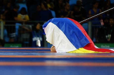 Gold Medalist Soslan Ramonov Russia Reacts Editorial Stock Photo ...