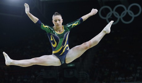 Lisa Ecker Austria Competes On Beam Editorial Stock Photo - Stock Image ...