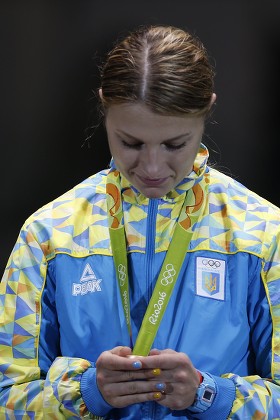 Bronze Medal Winner Olga Kharlan Ukraine Editorial Stock Photo - Stock ...