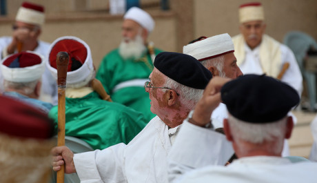 Members Ancient Samaritan Community Pray They Editorial Stock Photo ...