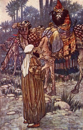 Story Baba Abdallah Frontispiece Illustration By Editorial Stock Photo ...
