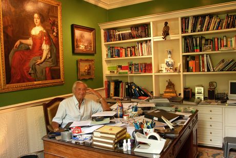 Michael Winner His Office Editorial Stock Photo - Stock Image ...