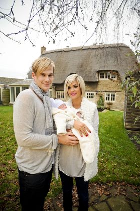 Lee Ryan Fiancee Sammi Baby Rayn Editorial Stock Photo - Stock Image ...