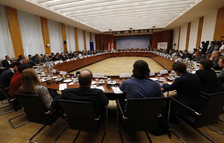 General View International Meeting Berlin Humanitarian Editorial Stock ...