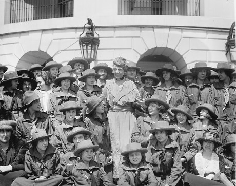 First Lady Florence Harding Girl Scouts Editorial Stock Photo - Stock ...