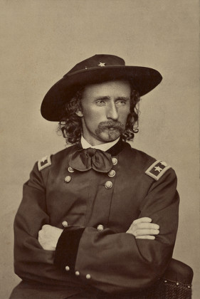 Major General George Armstrong Custer Portrait Editorial Stock Photo ...