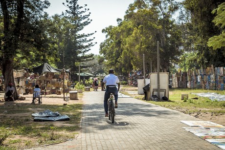 Africa Crafts Flowers Food Market Feima Editorial Stock Photo - Stock ...