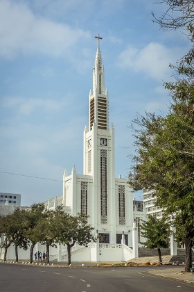 Africa Art Deco Baixa Catedral Dde Editorial Stock Photo - Stock Image ...