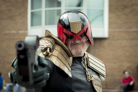 Judge Dredd London Scifi Scifi London Editorial Stock Photo - Stock ...