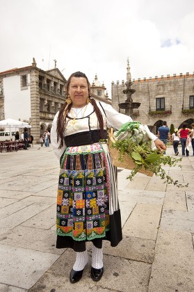 Portugal Viana De Castelo Dress Traditional Editorial Stock Photo ...