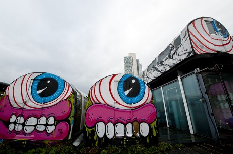 London Shoreditch Street Art Sweet Toof Editorial Stock Photo - Stock ...