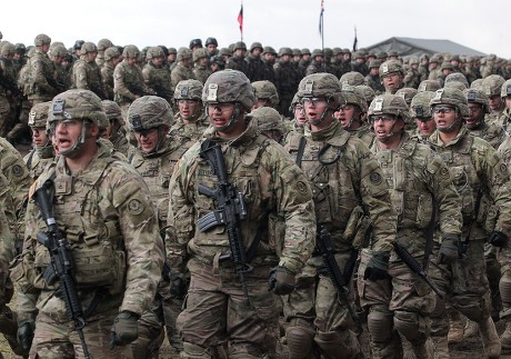Soldiers 2nd Armored Cavalry Regiment Us Editorial Stock Photo - Stock ...