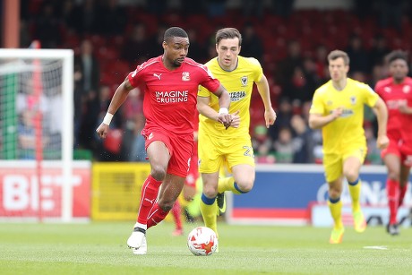 Swindon Town Striker Jonathan Obika 9 Editorial Stock Photo - Stock ...