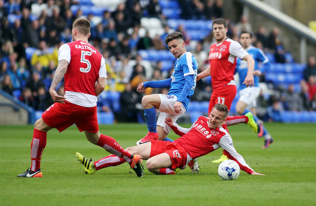 Andrea Borg Peterborough United Plays Ball Editorial Stock Photo ...