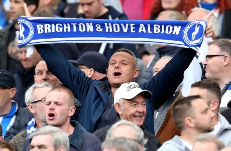 Brighton Fan Chants During Sky Bet Editorial Stock Photo - Stock Image ...