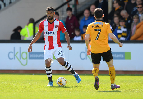 Luke Croll Exeter City Action Against Editorial Stock Photo - Stock ...