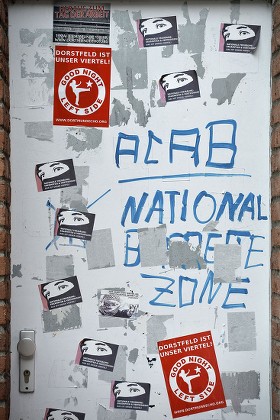Stickers Rightwing Extremist Content Can Be Editorial Stock Photo ...