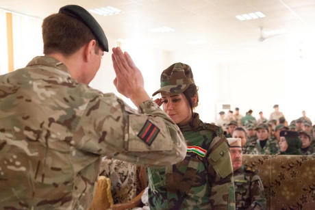 Female Fighter Graduates British Infantry Course Editorial Stock Photo ...