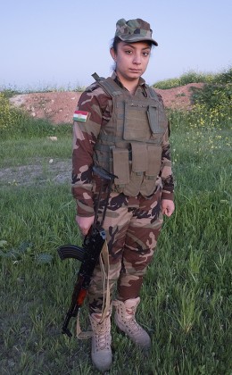 Women Fighters Peshmerga Iraqi Kurdistan Army Editorial Stock Photo ...