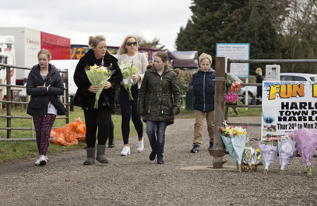 People Bring Floral Tributes Where Summer Editorial Stock Photo - Stock ...