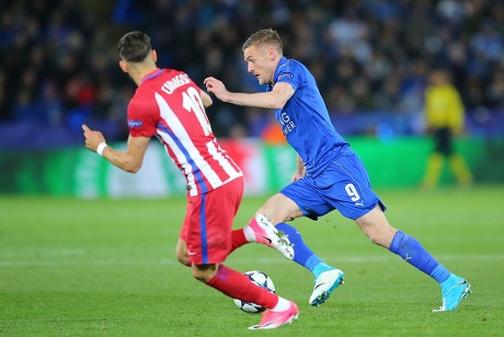 Jamie Vardy Leicester City During Uefa Editorial Stock Photo - Stock ...
