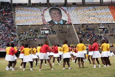 School Children Perfomance Huge Picture Zimbabwean Editorial Stock ...