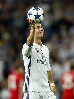 Cristiano Ronaldo Real Madrid Ball Editorial Stock Photo - Stock Image ...