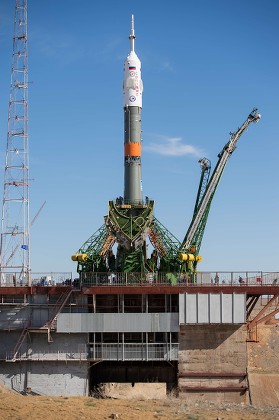 Soyuz Ms04 Spacecraft Seen After Being Editorial Stock Photo - Stock ...