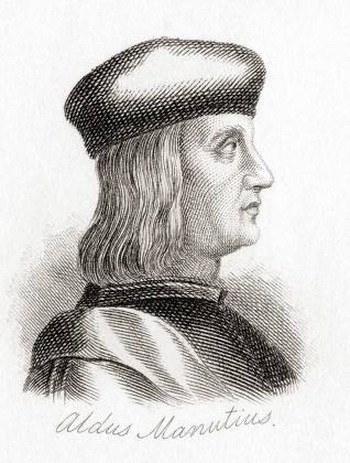 Aldus Pius Manutius 1449 1515 Italian Editorial Stock Photo - Stock ...