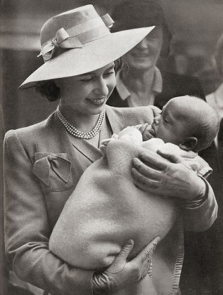 Princess Elizabeth Future Elizabeth Ii Born Editorial Stock Photo ...
