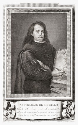 Esteban Murillo 1617 1682 Spanish Baroque Editorial Stock Photo - Stock ...