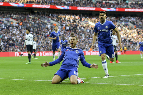 Goal Eden Hazard Chelsea Scores Chelsea Editorial Stock Photo - Stock ...
