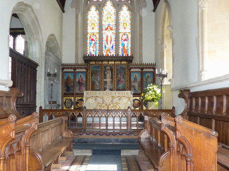 Altar St Marks Church Englefield Editorial Stock Photo - Stock Image ...