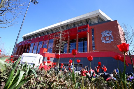 General View Anfield Seen Behind Red Editorial Stock Photo - Stock ...