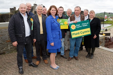 Plaid Cymru Leader Leanne Wood Members Editorial Stock Photo - Stock ...