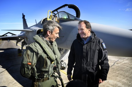 Swedish Prime Minister Stefan Lofven Visiting Editorial Stock Photo ...