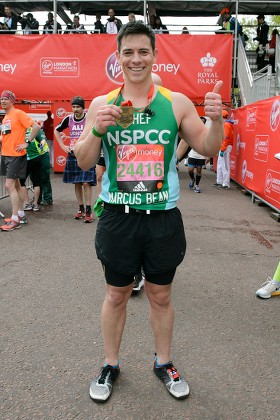 Marcus Bean Tv Chef Running Nspcc Editorial Stock Photo - Stock Image ...